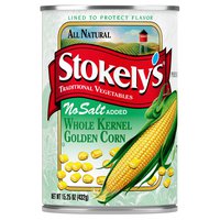 Stokelys Stokely's Whole Kernel Golden Corn, No Salt Added - 24/15.25 oz | ePallet