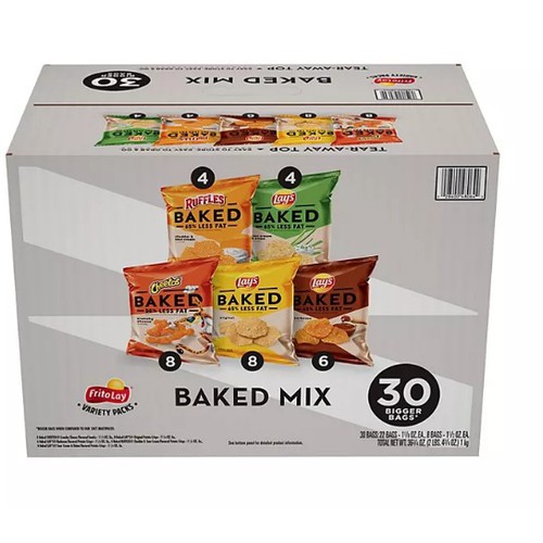 Epallet - Frito-Lay Baked Mix Variety Pack (30 ct.)