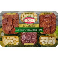 Fratelli Beretta Artisan Charcuterie Tray (Salami & Cheese) 8X12 Oz - 8 ...