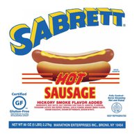 Sabrett All Beef Hot Sausage 5/1 - 6/5 lb | ePallet