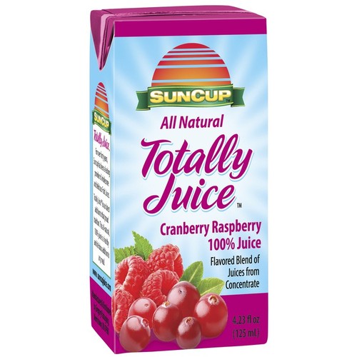 E Pallet - Cranberry Raspberry 100% Shelf Stable Juice Box, 40/4.23oz