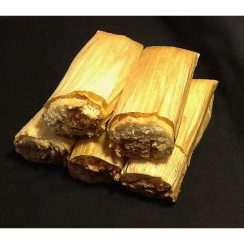 E Pallet - Beef & Cheese Tamale Red Sauce, Bulk, 72/5.5oz