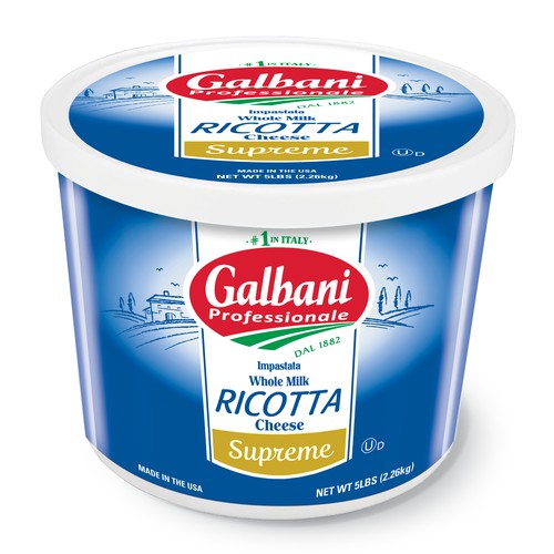 E Pallet - Whole Milk Low Moisture Supreme Impastata Ricotta