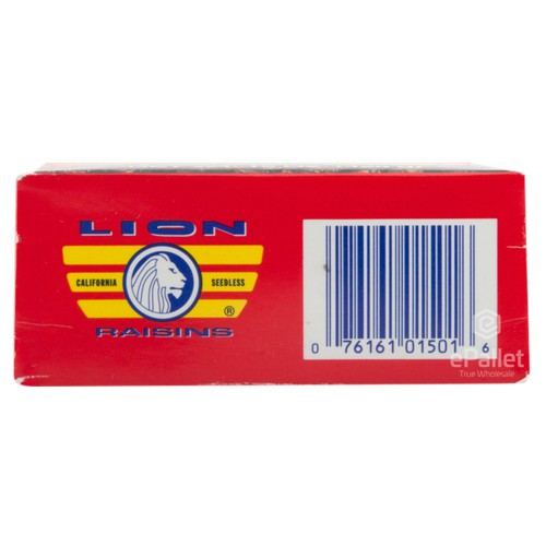 E Pallet - Lion Raisins - California Grown