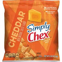 Simply Chex Simply Chex Snack Mix, Cheddar, 0.92 oz, 60 ct - 60/0.92 oz ...