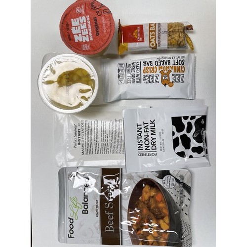 E Pallet - BEEF STEW Single Bagged Meal Title III Approved 720 per pallet