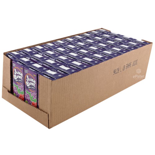E Pallet - Grape 6 oz Juice Box
