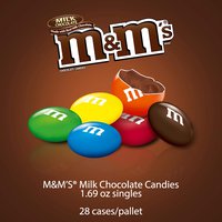 M&M's M&M's Milk Chocolate Singles 1.69oz - 9/36/1.69 oz | ePallet