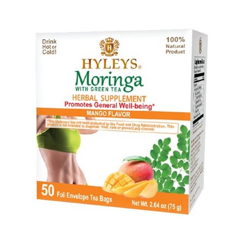 Epallet - 50 Ct Moringa Oleifera Tea Mango Flavor