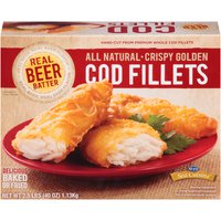 SAM'S CLUB Sea Cuisine® Crispy Golden Beer Battered Cod Fillets 40 oz ...