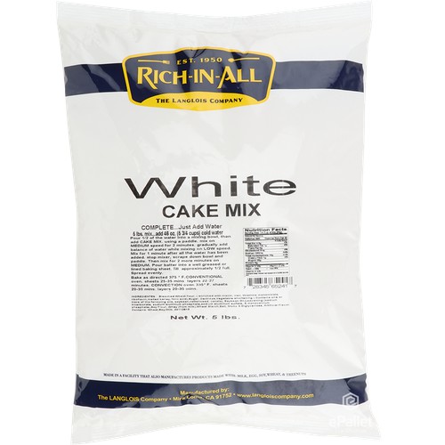 Epallet - White Cake Mix