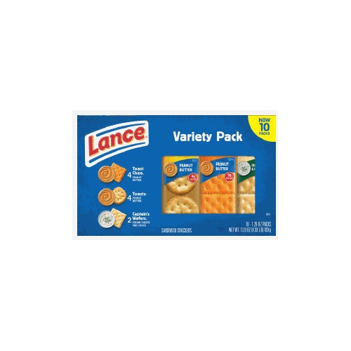 E Pallet - Lance Sandwich Crackers, Variety Pack with Toast Chee and ...