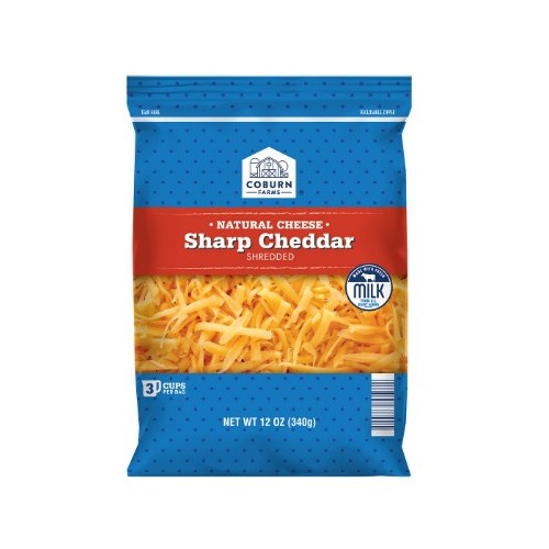 Epallet - Coburn Farms Sharp Cheddar Shredded Cheese