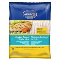 Agrosuper IQF Clipped Chicken Tenders - 4/10 lb | ePallet