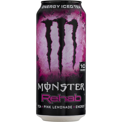 Monster Monster Rehab Energy Iced Tea + Pink Lemonade + Energy - | ePallet