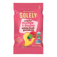 SOLELY Organic Whole Fruit Gummies, Mango & Guava - 8/5/0.7 oz | ePallet
