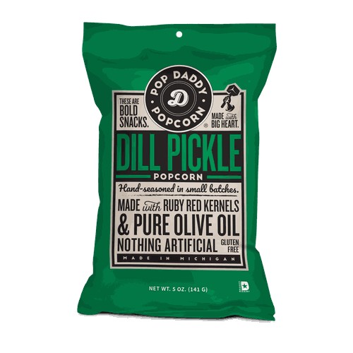 Epallet - Pop Daddy Dill Pickle Popcorn, 5oz