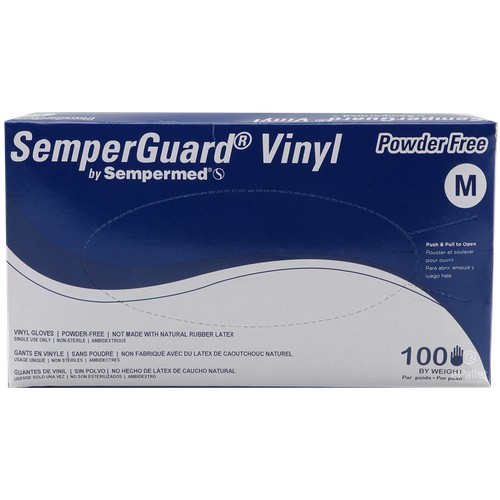 E Pallet - SemperGuard Vinyl Powder-Free M Glove, 4-5 mil