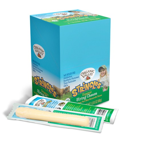 E Pallet - Organic Mozzarella Stringles