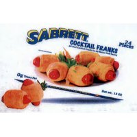 Sabrett All Beef Cocktail Franks in All Butter Puff Pastry 24 ct - 12/ ...