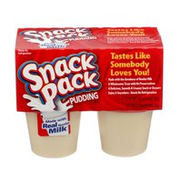 Snack Pack Snack Pack Tapioca Pudding, 12/4/3.5oz - 12/4/3.5 oz | ePallet
