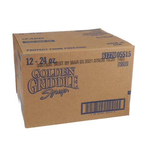 E Pallet - Golden Griddle Original Syrup 24 oz