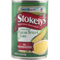 Stokelys Golden Sweet Cream Style Corn - 24/14.75 oz | ePallet