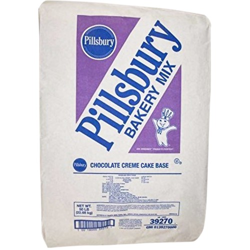 E Pallet - Creme Cake Base Mix 50 lb Chocolate
