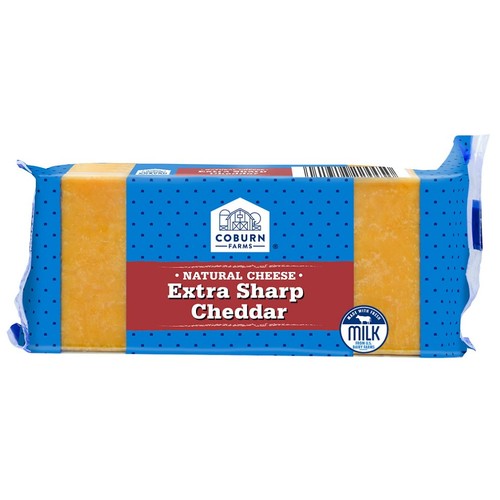 Epallet - Coburn Farms Extra Sharp Cheddar Cheese Block