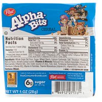 POST Alpha Bits Cereal Single Serving Bowl - 96/1 oz | ePallet
