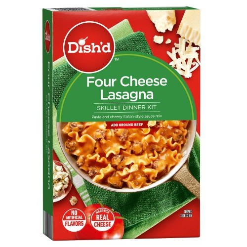 Epallet - Dish'd Four Cheese Lasagna Skillet Dinner Kit