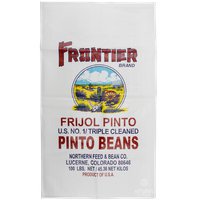 FRONTIER BRAND US #1 Pinto Beans - Triple Cleaned - 1/100 lb | ePallet