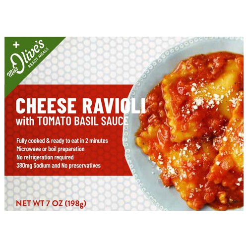 Epallet - Shelf Stable Cheese Ravioli with Tomato Basil Sauce