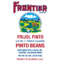 FRONTIER BRAND US #1 Pinto Beans - Triple Cleaned - 1/50 lb | ePallet