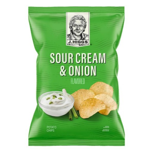 Epallet - J. Higgs Sour Cream & Onion Potato Chips