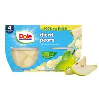 diced pears dole