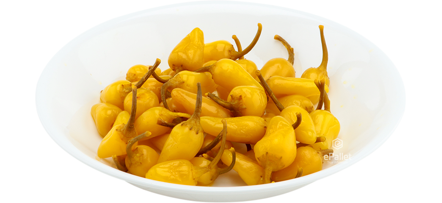 Small Yellow Hot Peppers